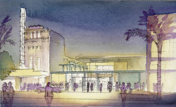 Watercolor Conceptual Architectural Renderings - Robert Becker ...